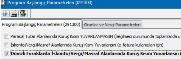 Dövizli e-Fatura Kesiyorum ve Faturada Kuruş Farkı Oluşuyor. Oluşmaması ...